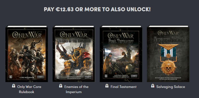 Humble Bundle – Cyberpunk 2020 & Warhammer 40k – The Kind GM