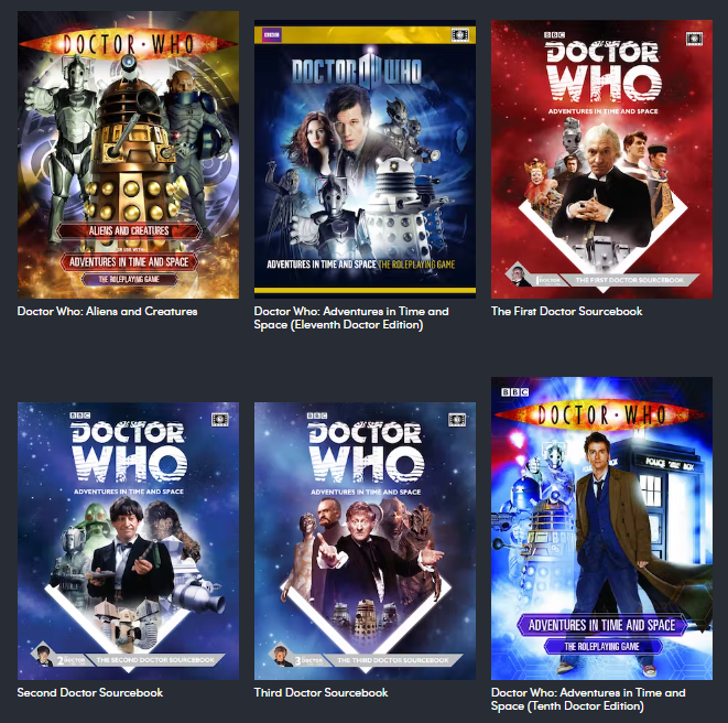 Humble RPG Bundle – Doctor Who RPG by Cubicle7 – The Kind GM