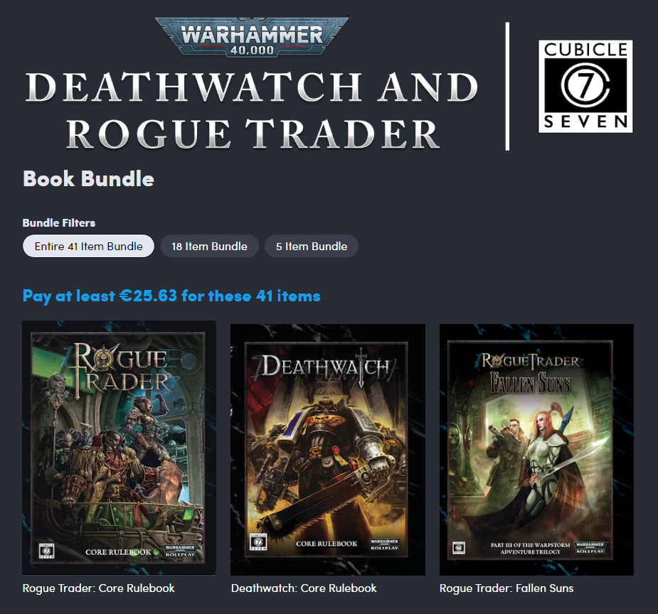 Humble RPG Bundles – The Kind GM