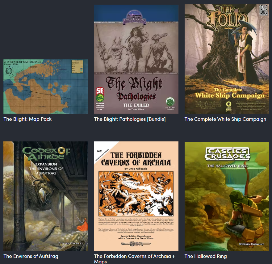 Humble Book Bundle – RPG Worlds by Kobold Press and Friends – The Kind GM