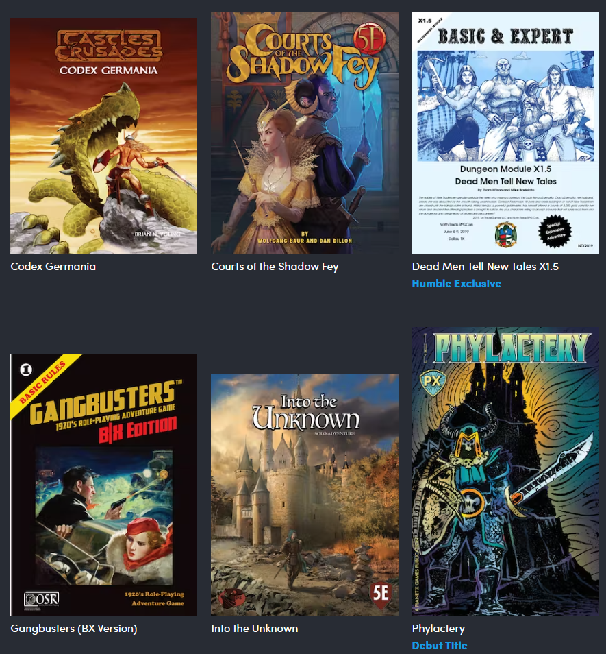 Humble Book Bundle – RPG Worlds by Kobold Press and Friends – The Kind GM