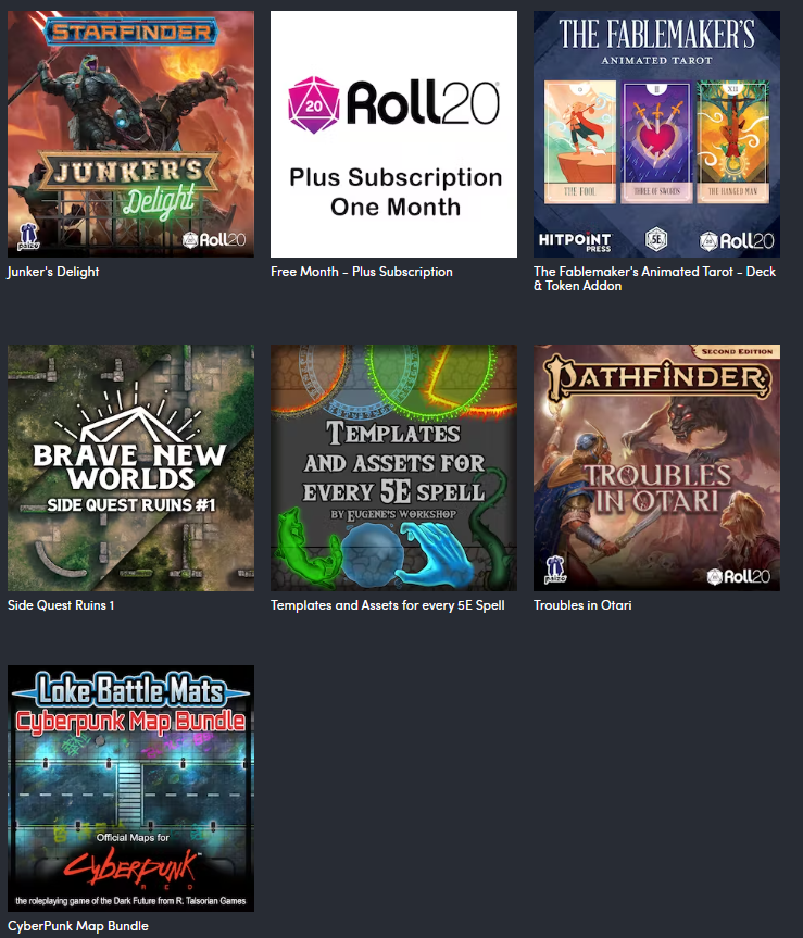 Humble Bundle – Everything for your Adventures – The Kind GM