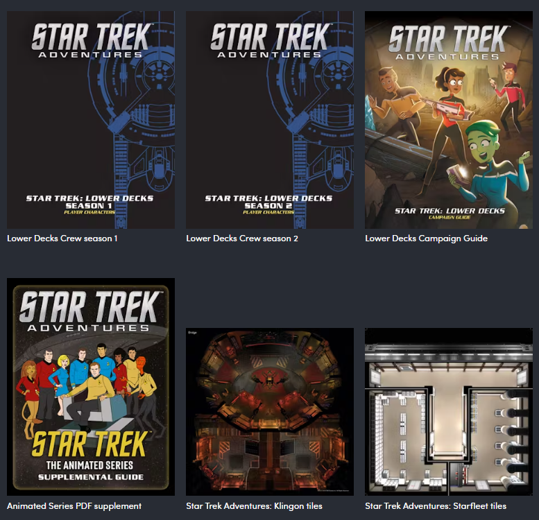 Humble Book Bundle – Star Trek Adventures – The Kind GM