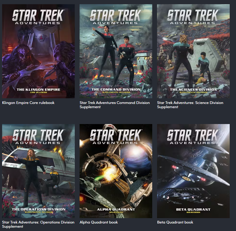 Humble Book Bundle – Star Trek Adventures – The Kind GM