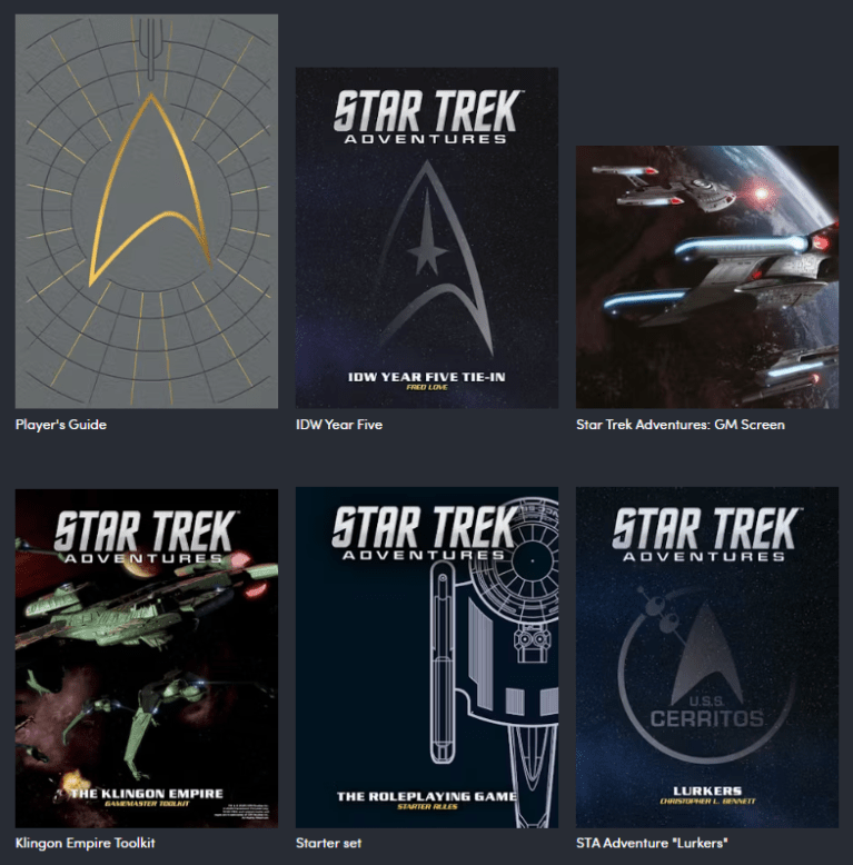 Humble Book Bundle – Star Trek Adventures – The Kind GM