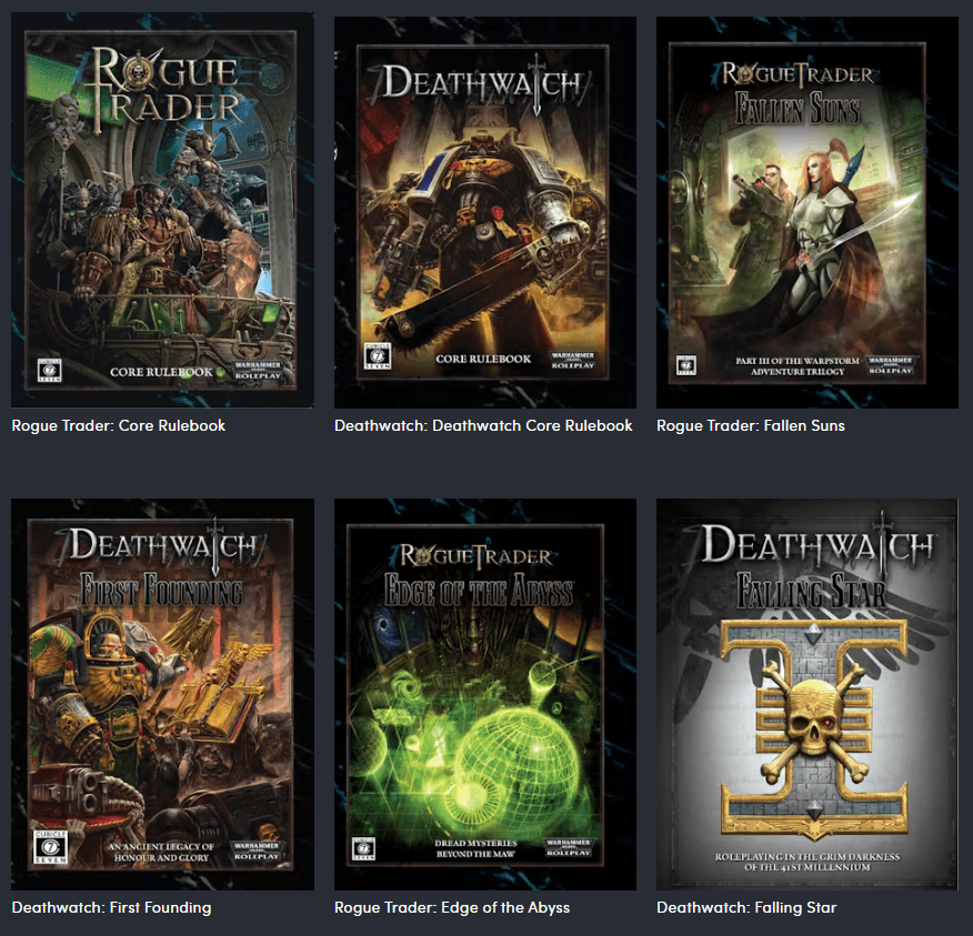 Humble Book Bundle – Dnd 5E & Warhammer 40k – The Kind GM