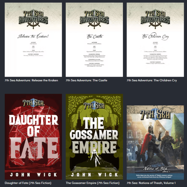 Humble Book Bundle – Pathfinder Happy Birthday, Remaster! & 7th Sea ...
