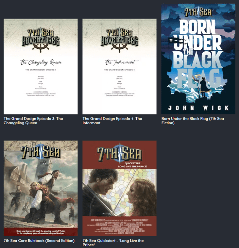 Humble Book Bundle – Pathfinder Happy Birthday, Remaster! & 7th Sea ...