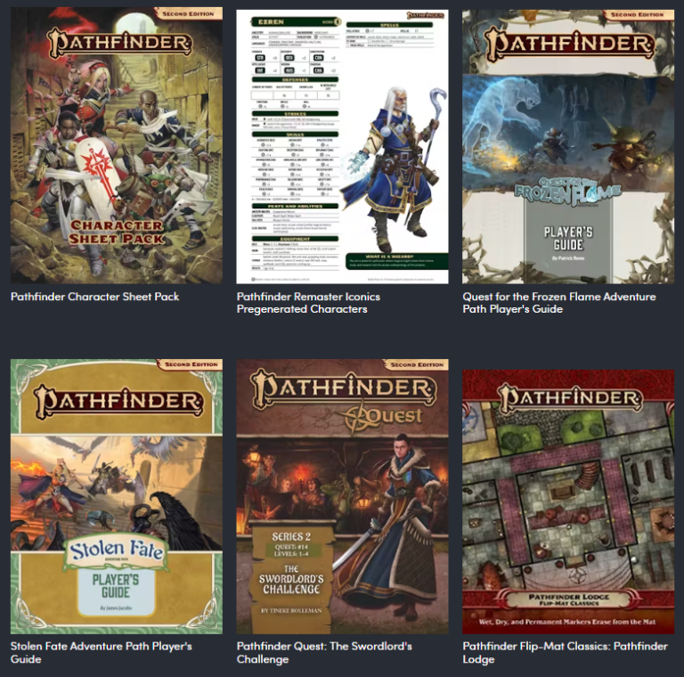Humble Book Bundle – Pathfinder Happy Birthday, Remaster! & 7th Sea ...