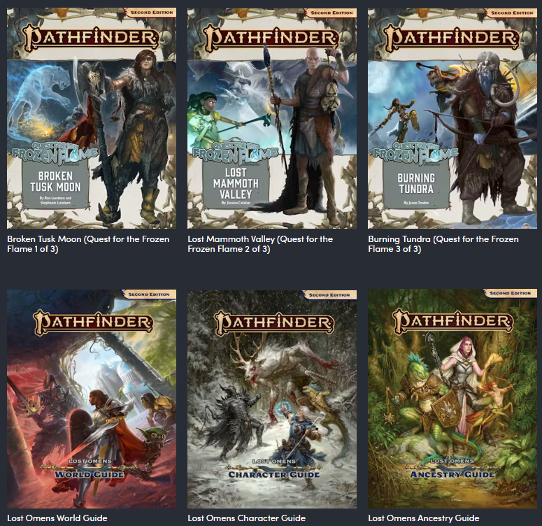Humble Book Bundle – Pathfinder Happy Birthday, Remaster! & 7th Sea ...