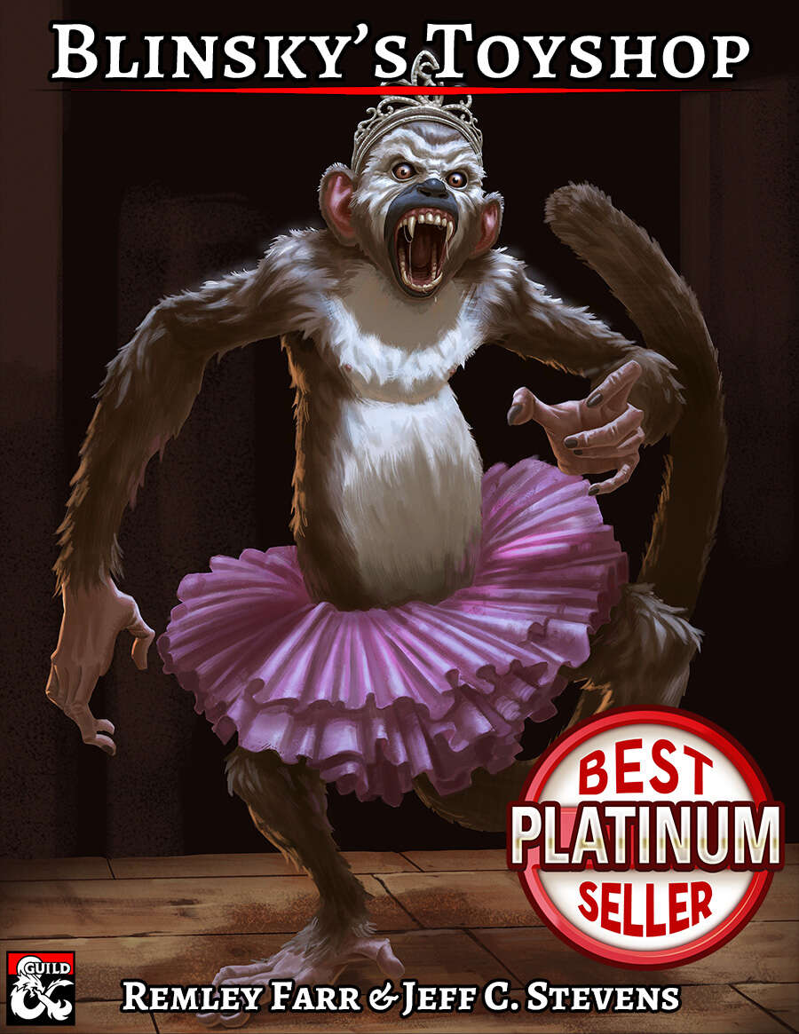 DM’s Guild Review: Blinsky’s Toyshop – The Kind GM