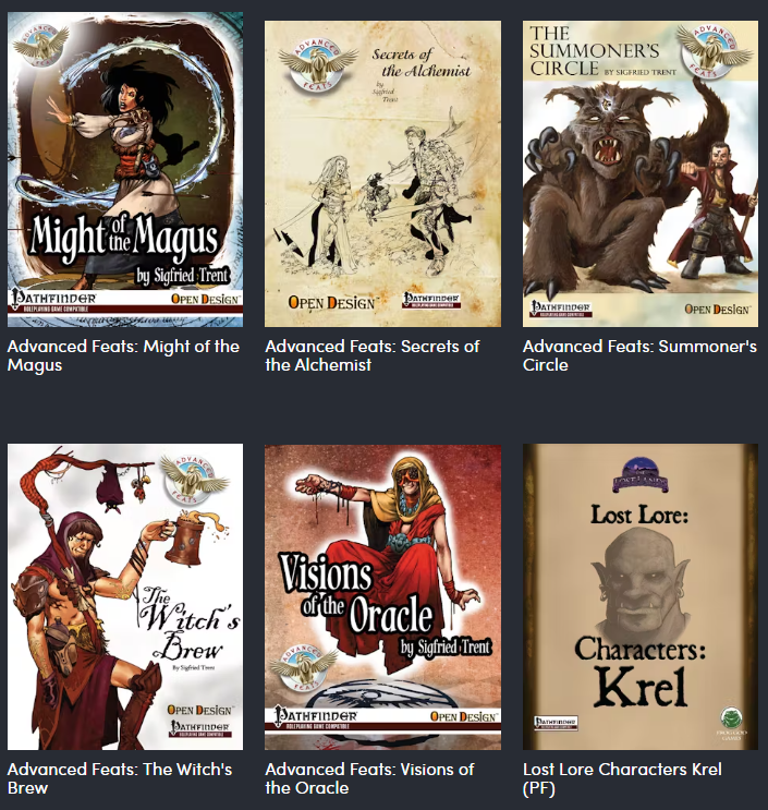 Humble Bundle – Classic Pathfinder & Dragonlance – The Kind GM