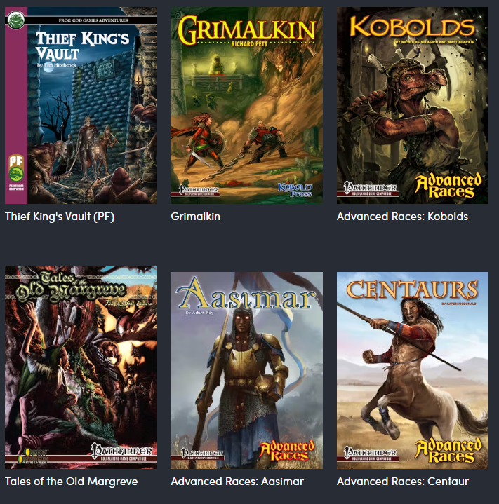 Humble Bundle – Classic Pathfinder & Dragonlance – The Kind GM