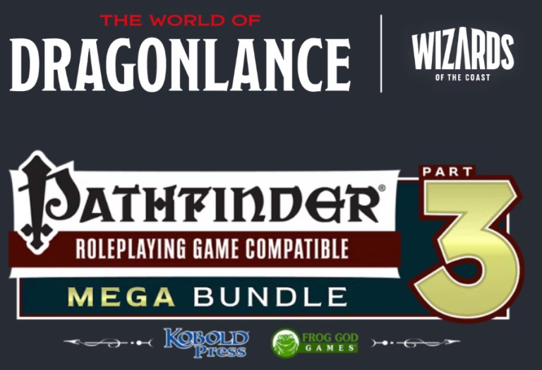 Humble Bundle – Classic Pathfinder & Dragonlance – The Kind GM
