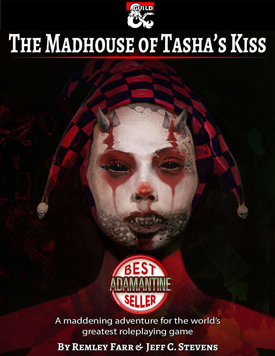DMs Guild Review: The Madhouse of Tasha’s Kiss – The Kind GM